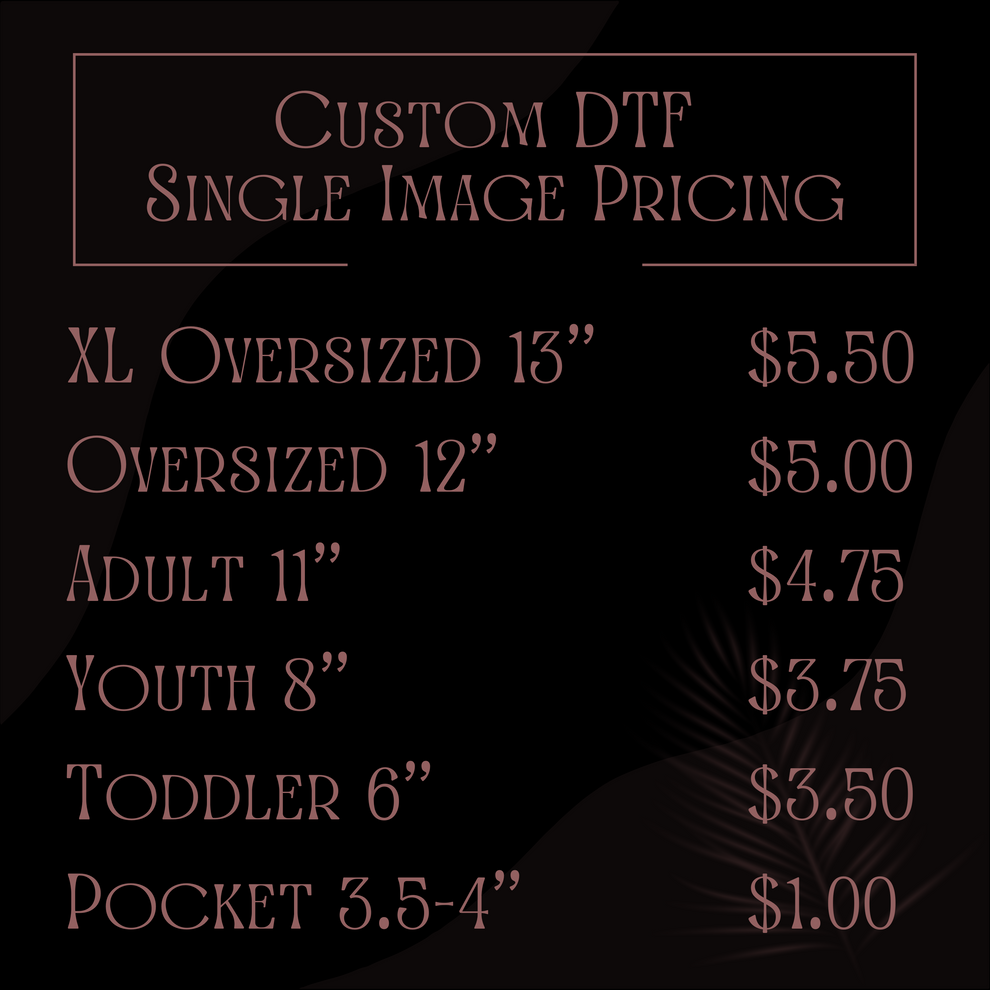 Custom DTF Single Image – Country Print Co