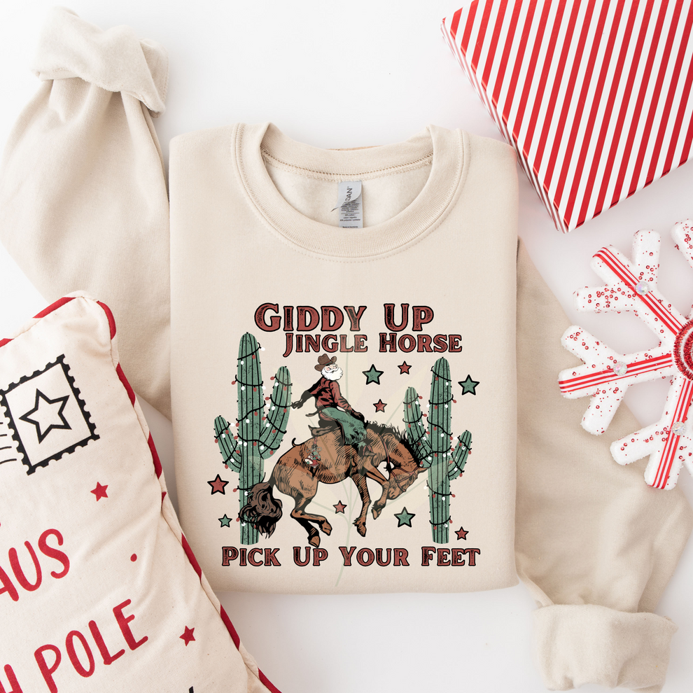 Giddy Up Jingle Horse – Country Print Co