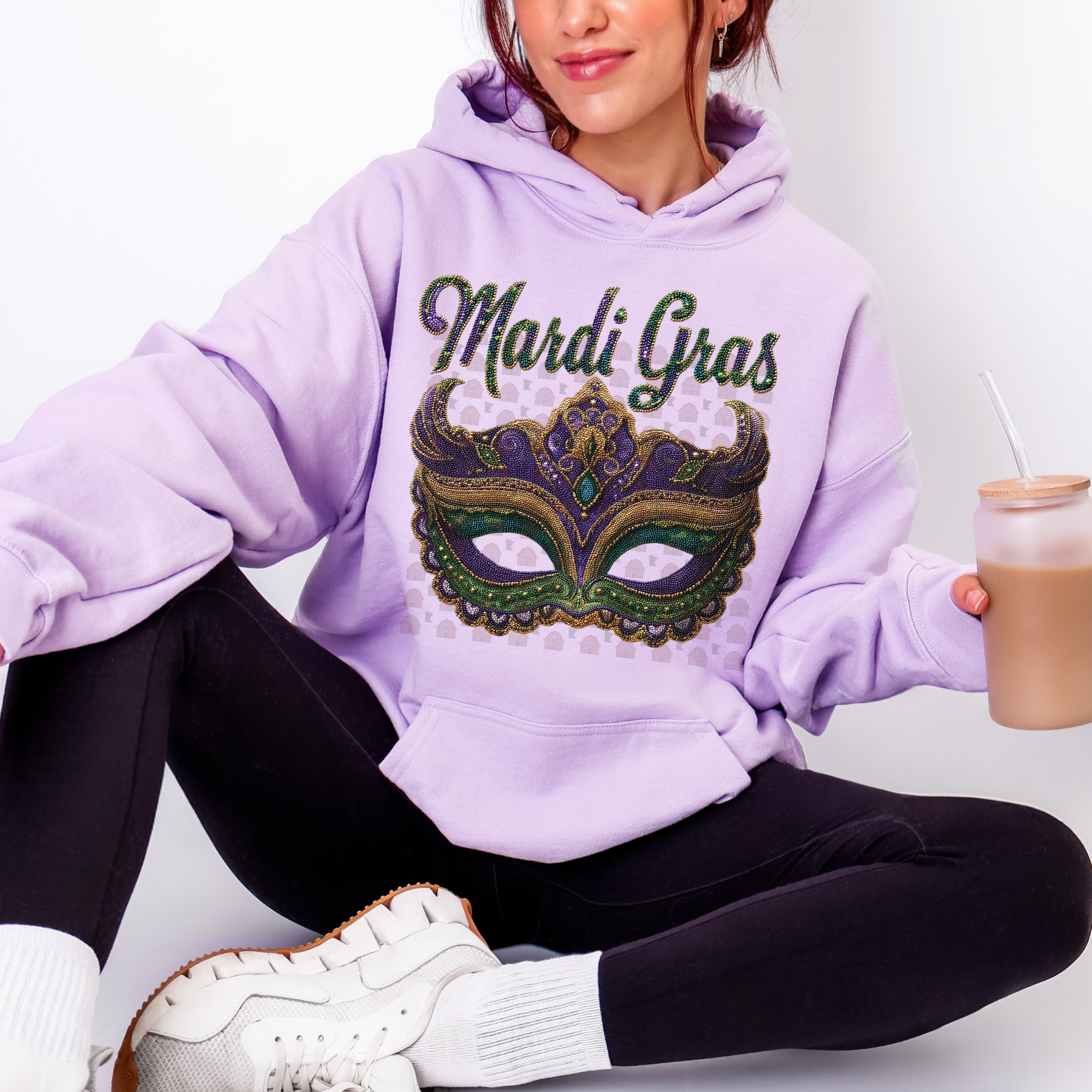 Mardi Gras Bead Mask – Country Print Co