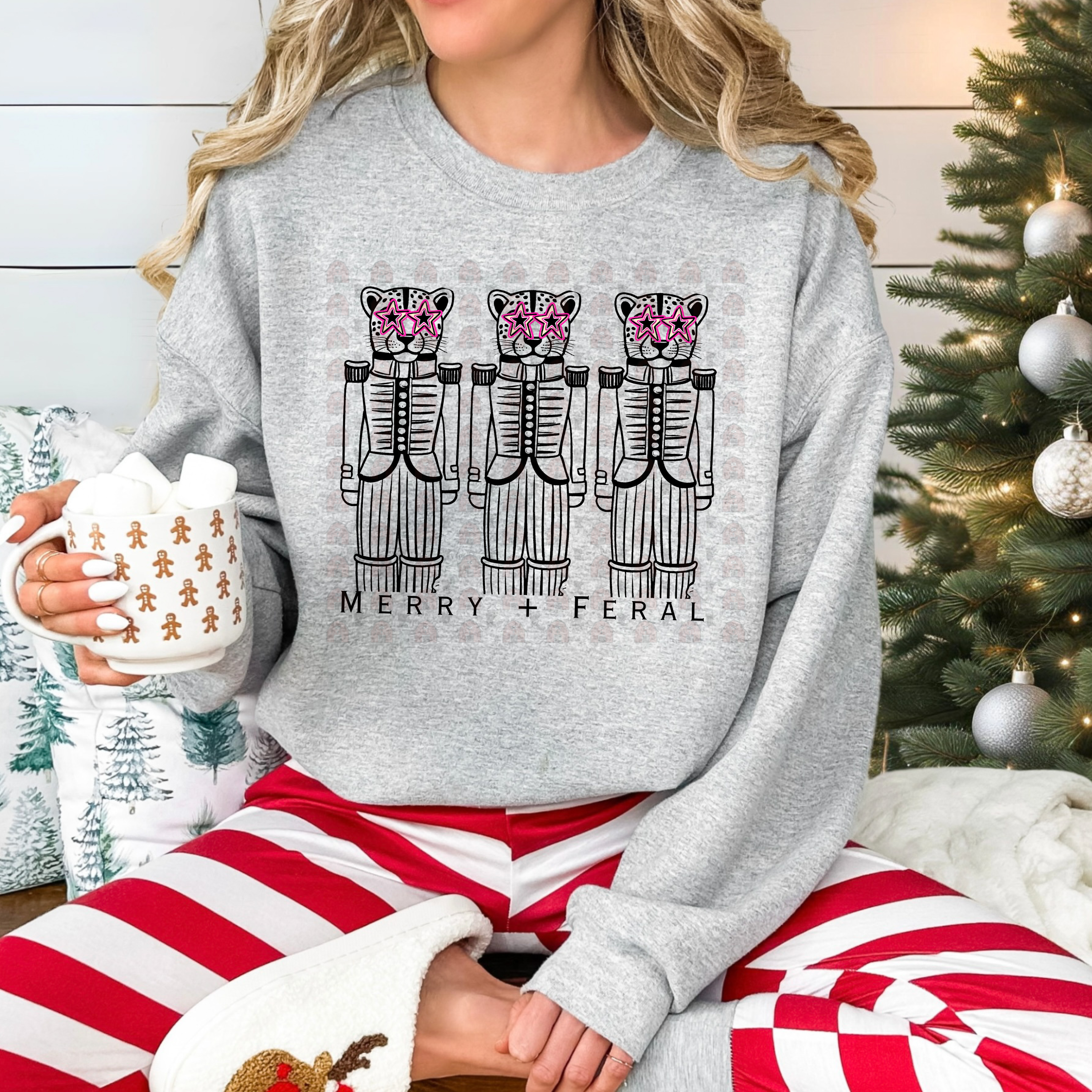 Merry And Feral Tiger Nutcrackers – Country Print Co