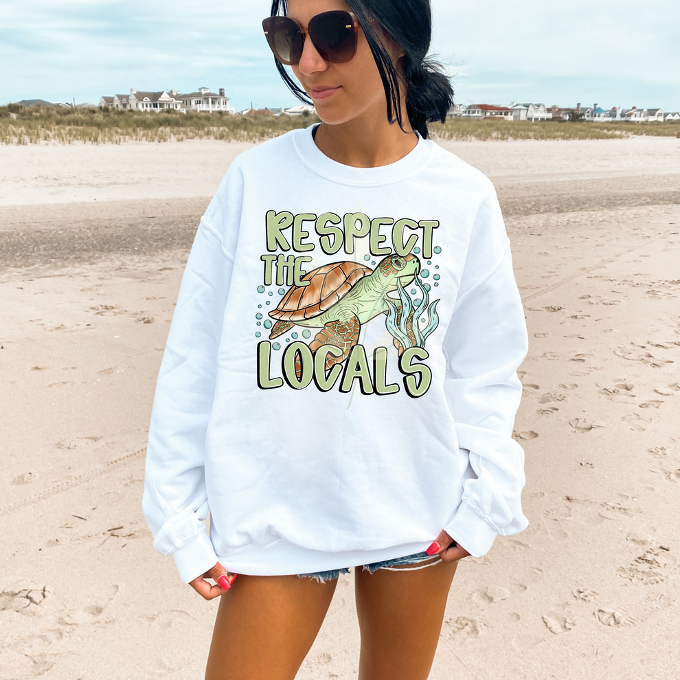 Respect The Locals Turtle – Country Print Co