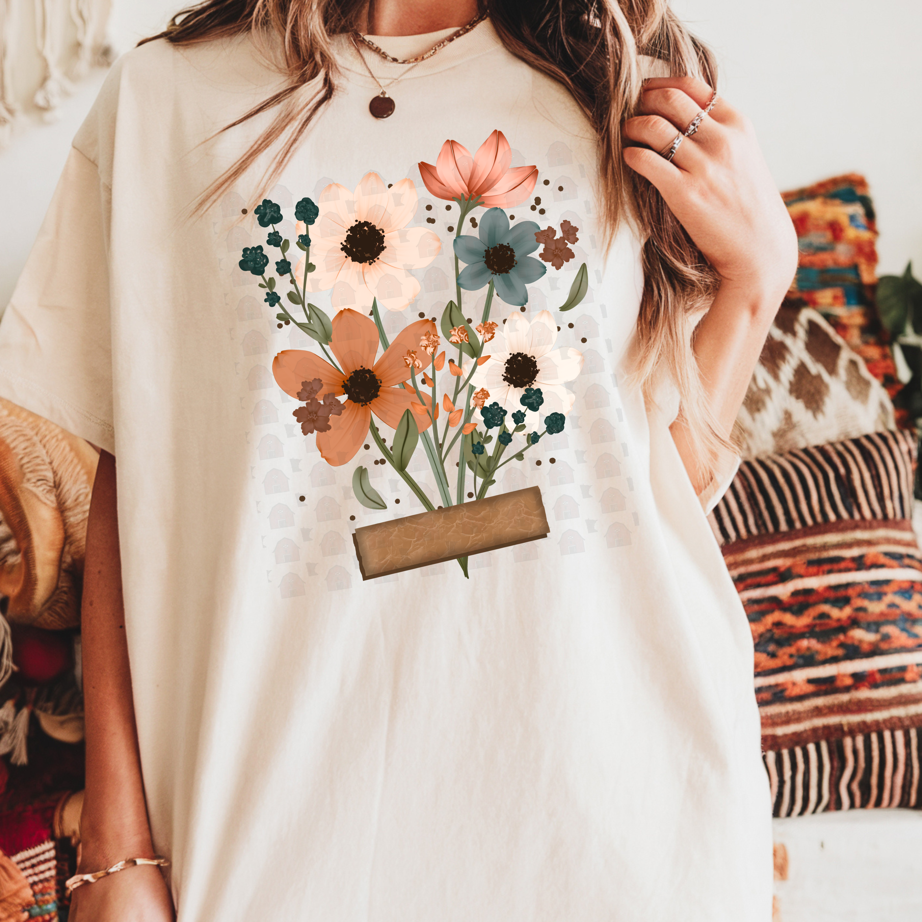 Wildflowers Bunches – Country Print Co